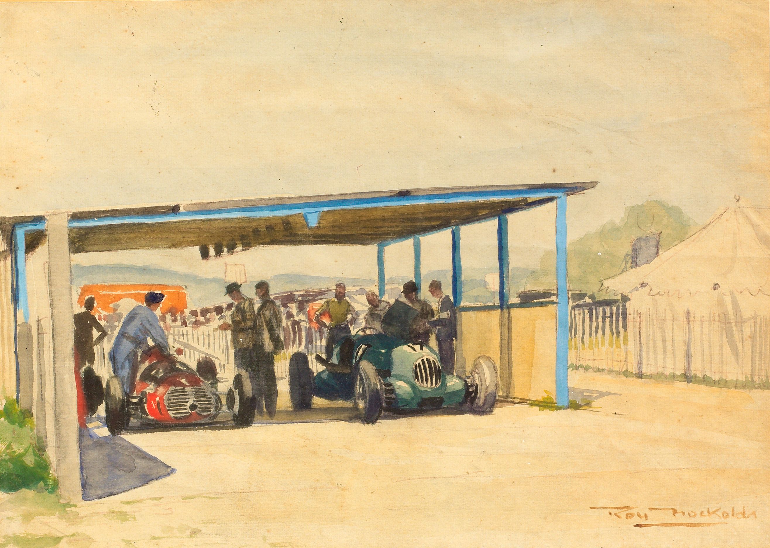 Bonhams Cars : Roy Nockolds (1911-1980), Silverstone Scrutineering,