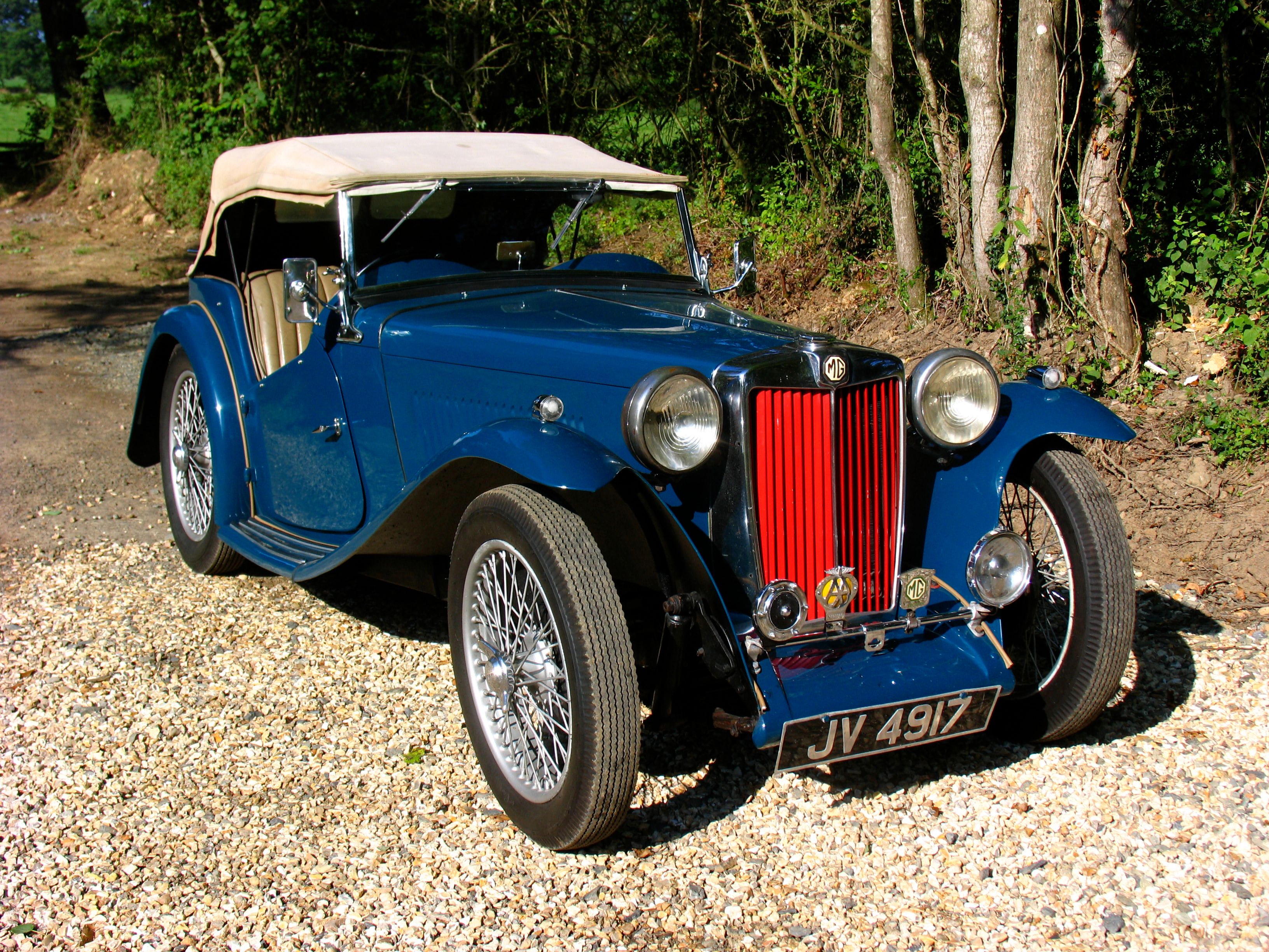 Bonhams Cars : 1936 MG Midget TA Roadster Chassis no. TA0291 Engine no ...