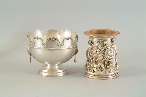 Bonhams : An Edwardian Monteith style rose bowl Makers mark K.B ...