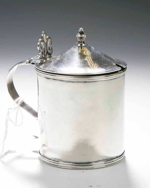Bonhams : A George III mustard pot, by John Mackay, Edinburgh 1796,