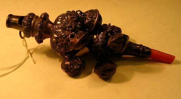 Bonhams : A Victorian childs rattle George Unite, 1879,