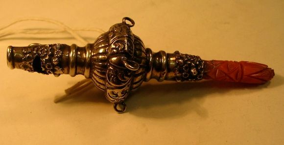 Bonhams : A Victorian rattle George Unite, no date letter,