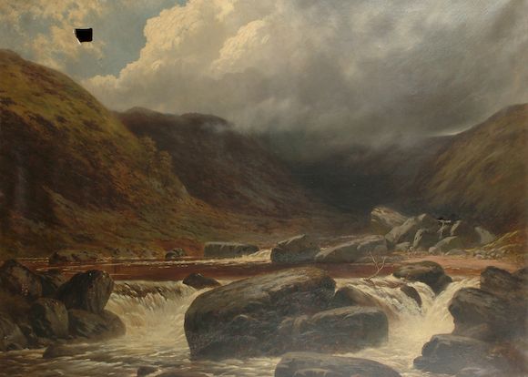 Bonhams : Sydney Hodges (British, 19th Century) Doone Valley, Exmoor ...