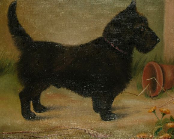 Bonhams : Frederick T. Daws (British, b. 1878) Portrait of 'Butch', 26 ...
