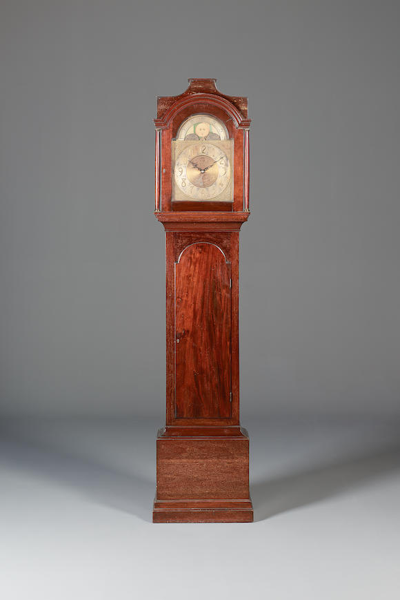 Bonhams An Early 20th Century Quarter Chiming Mahogany Longcase Clock