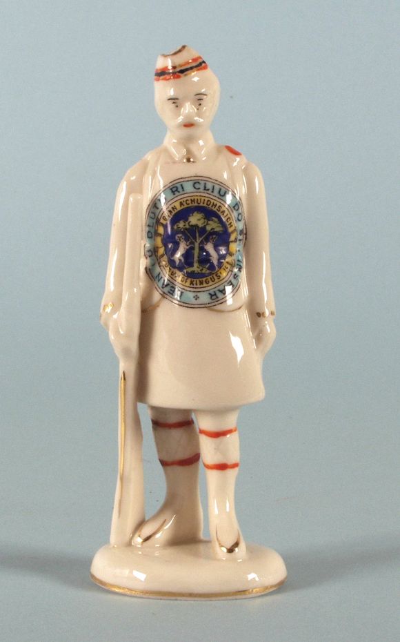 Bonhams : A Carlton China model of a Scottish soldier