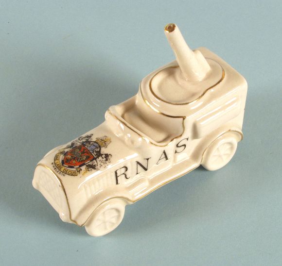 Bonhams : A Carlton China model of a British Anti-Aircraft Motor