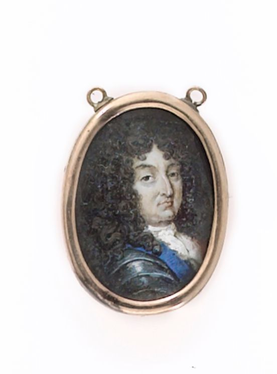 Bonhams : French School, A Nobleman, wearing armour, white jabot and ...