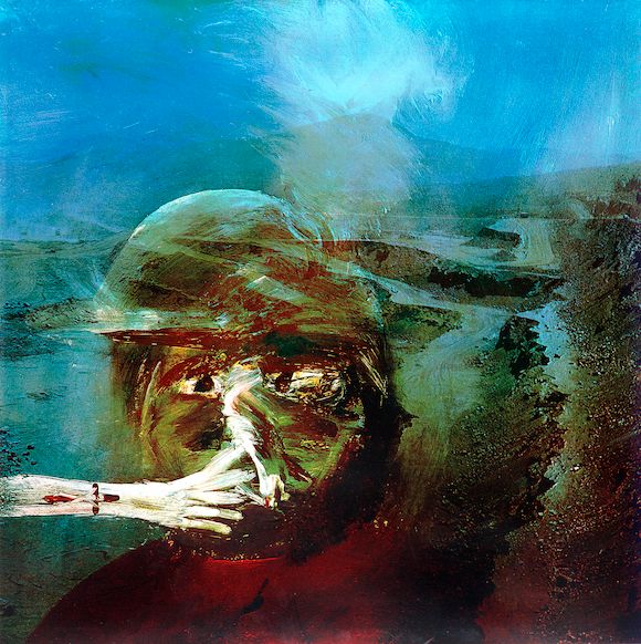 Bonhams : Sidney Nolan Miner smoking Photo-lithograph, printed in ...