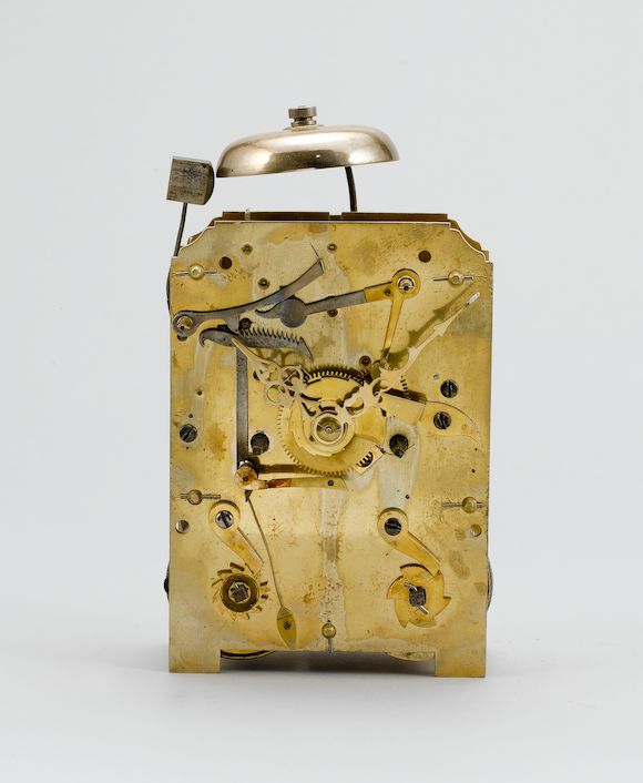 Bonhams : A 19th century fusee bracket clock movement