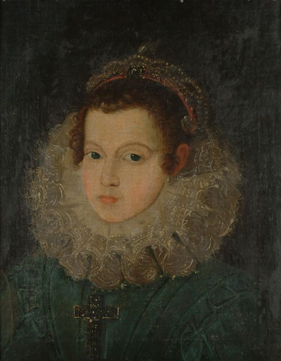 Bonhams : English School, 18th Century Portrait of a lady wearing a ...