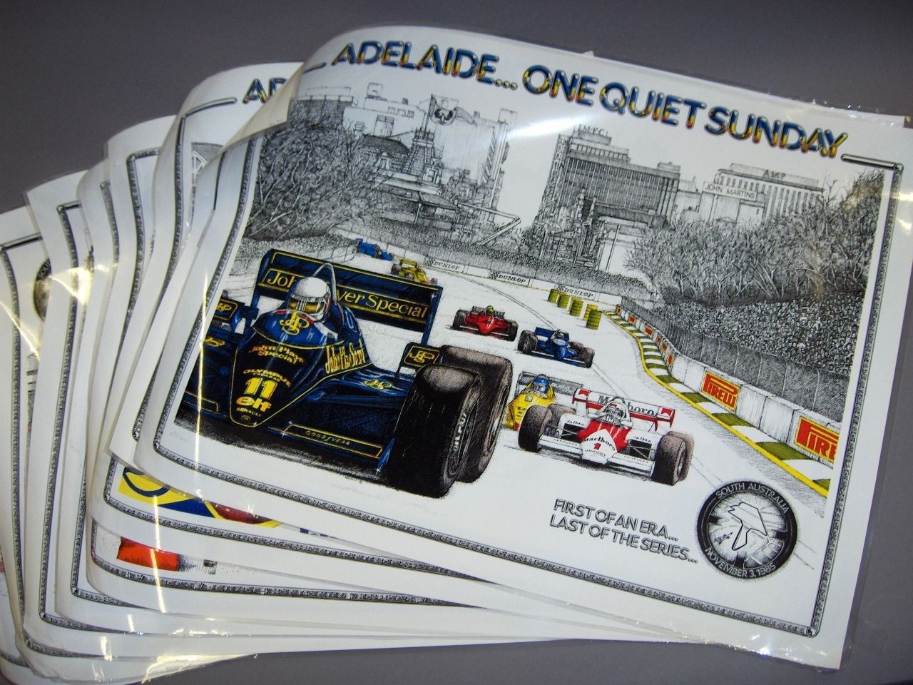 Bonhams Cars : A rare complete set of Adelaide Australian Grand Prix ...