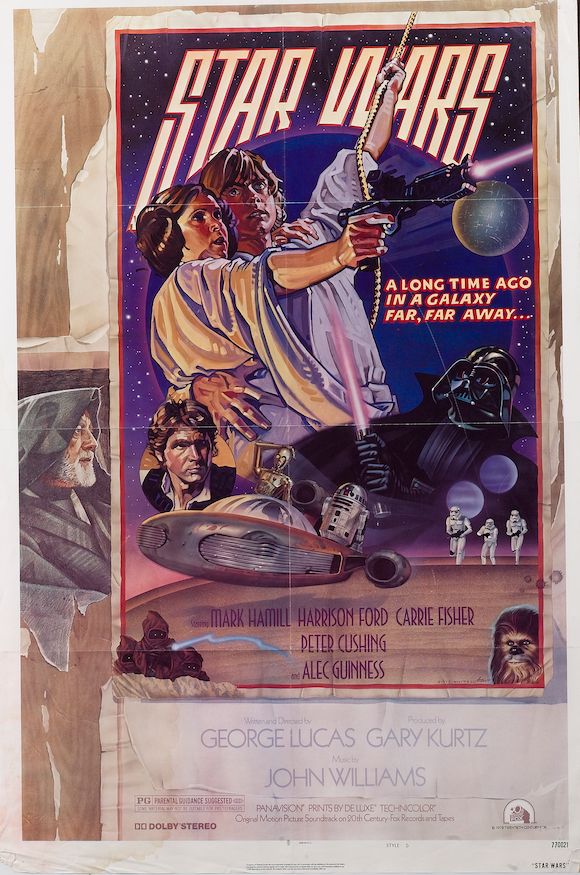 Bonhams : Star Wars, 1977-1983 A Quantity of Star Wars Posters