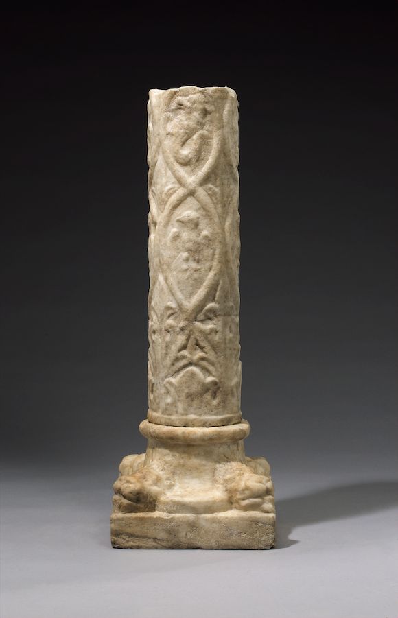 Bonhams : A Byzantine marble column