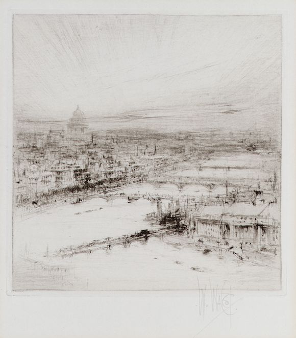 Bonhams : Modern British Prints London Views Including Headley Fitton ...