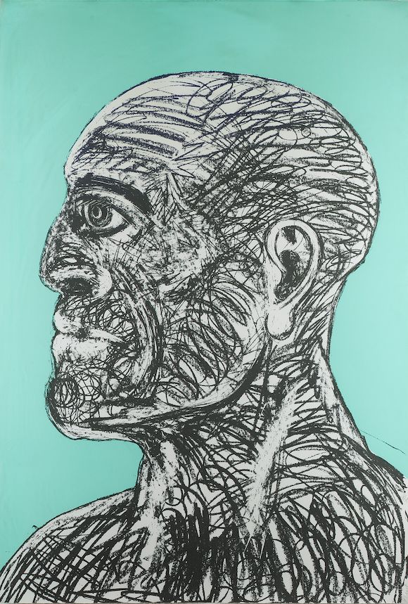 Bonhams : Elisabeth Frink Head II Screenprint, 1988, printed in colours ...