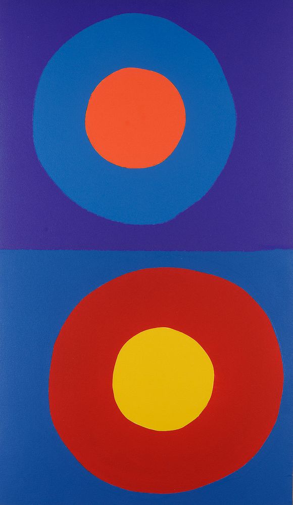 Bonhams : Terry Frost Two lovers for Tredarvo Woodcut, printed in ...