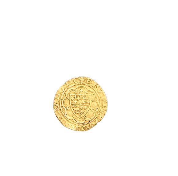 Bonhams : Richard II, Quarter-noble, 1.7g, London, shield with tressure ...