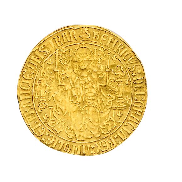 Bonhams : Henry VII, 1485-1509, Henry VII, Sovereign, 15.5g, class III ...