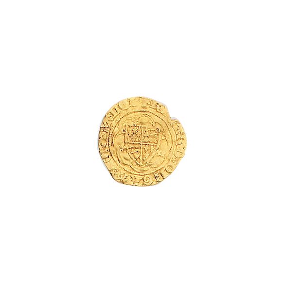 Bonhams : Richard II, Quarter-noble, 1.8g, series IB Lis, shield within ...