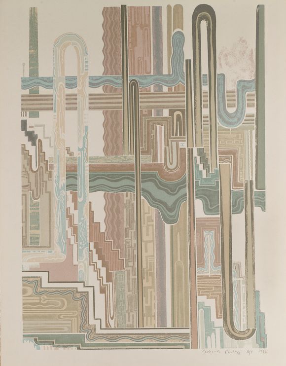 Bonhams : Eduardo Paolozzi Homage to Leonardo Photo-lithograph, 1974 ...