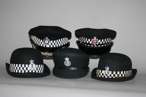 Bonhams : Police caps