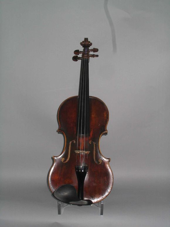 Bonhams : A good English Amatise Violin by Benjamin Banks, Salisbury 1775