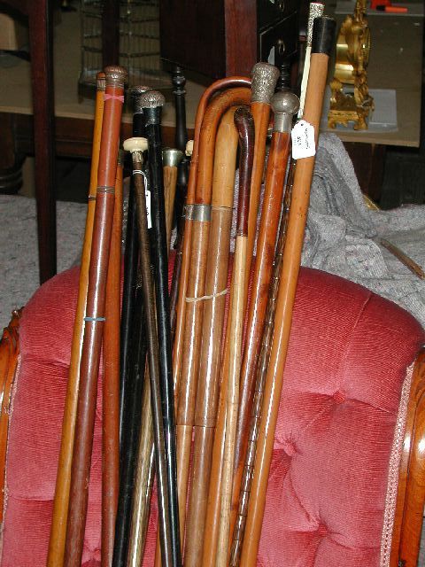 Bonhams : A collection of Victorian and later walking canes ...