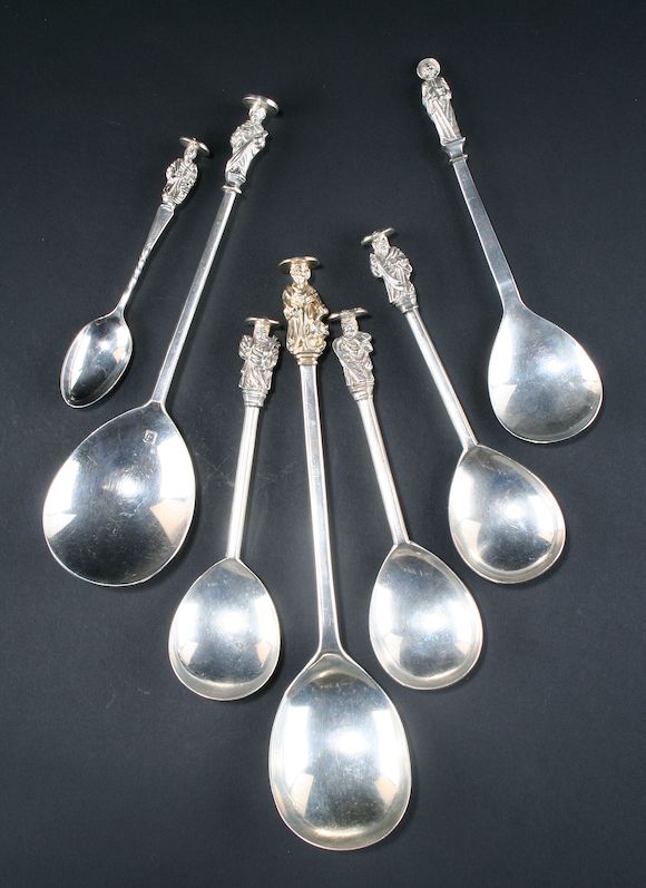 Bonhams : An apostle spoon, London 1971,