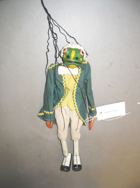 Bonhams : Pelham Puppet Frog Footman from Alice in Wonderland
