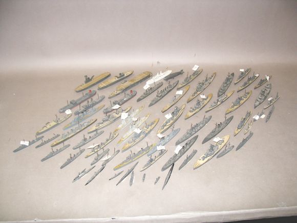 Bonhams : Tremo Scale Models of the World's Fighting Ships approx 50