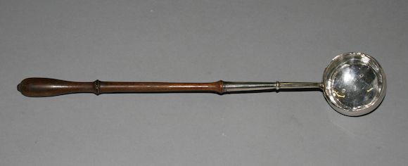 Bonhams : A George II toddy ladle Maker's mark 'R.M', 1732,