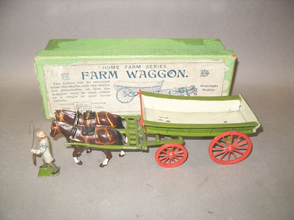 Bonhams : Britains Home Farm set 5F, Farm Waggon 4