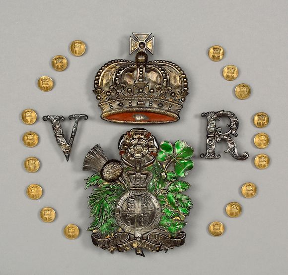 Bonhams : The Solid Silver Components of the Regalia of a Queen’s Waterman,