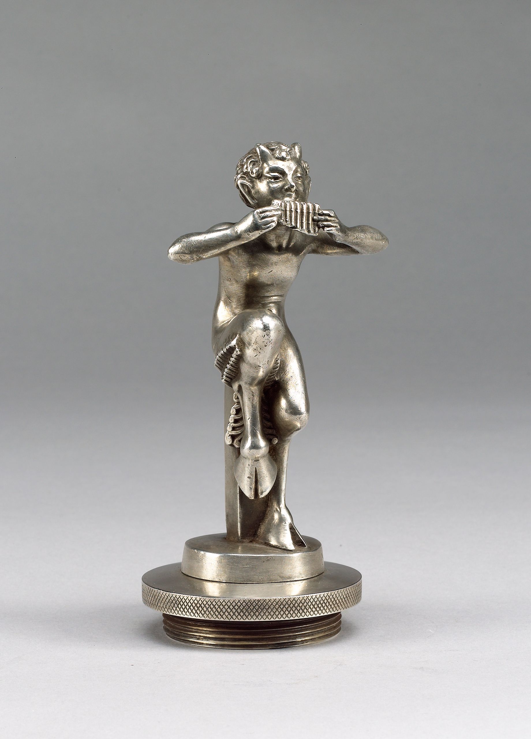 Bonhams Cars : A good Satyr mascot by Mic, French, 1920s, height 6½in