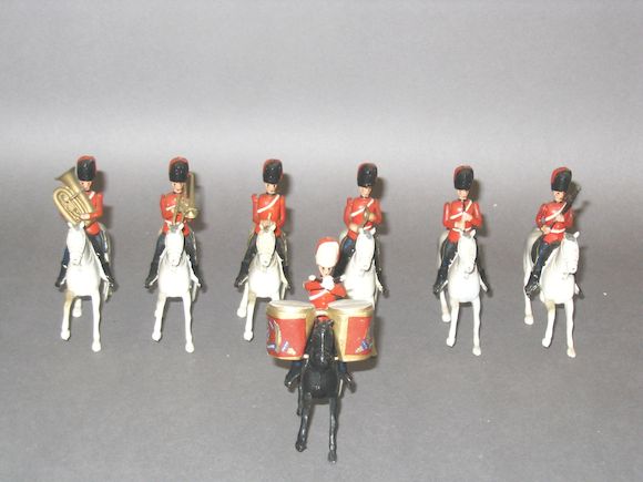 Bonhams : Britains set 1720, Mounted Band of the Royal Scots Greys 7