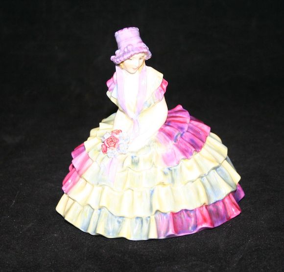 Bonhams : Figurines A Royal Doulton figure Chloe