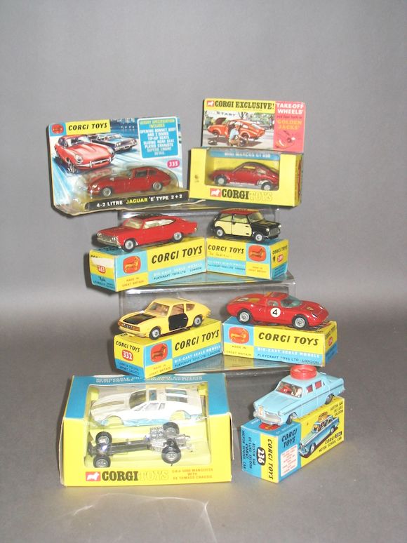 Bonhams : Corgi cars, 8