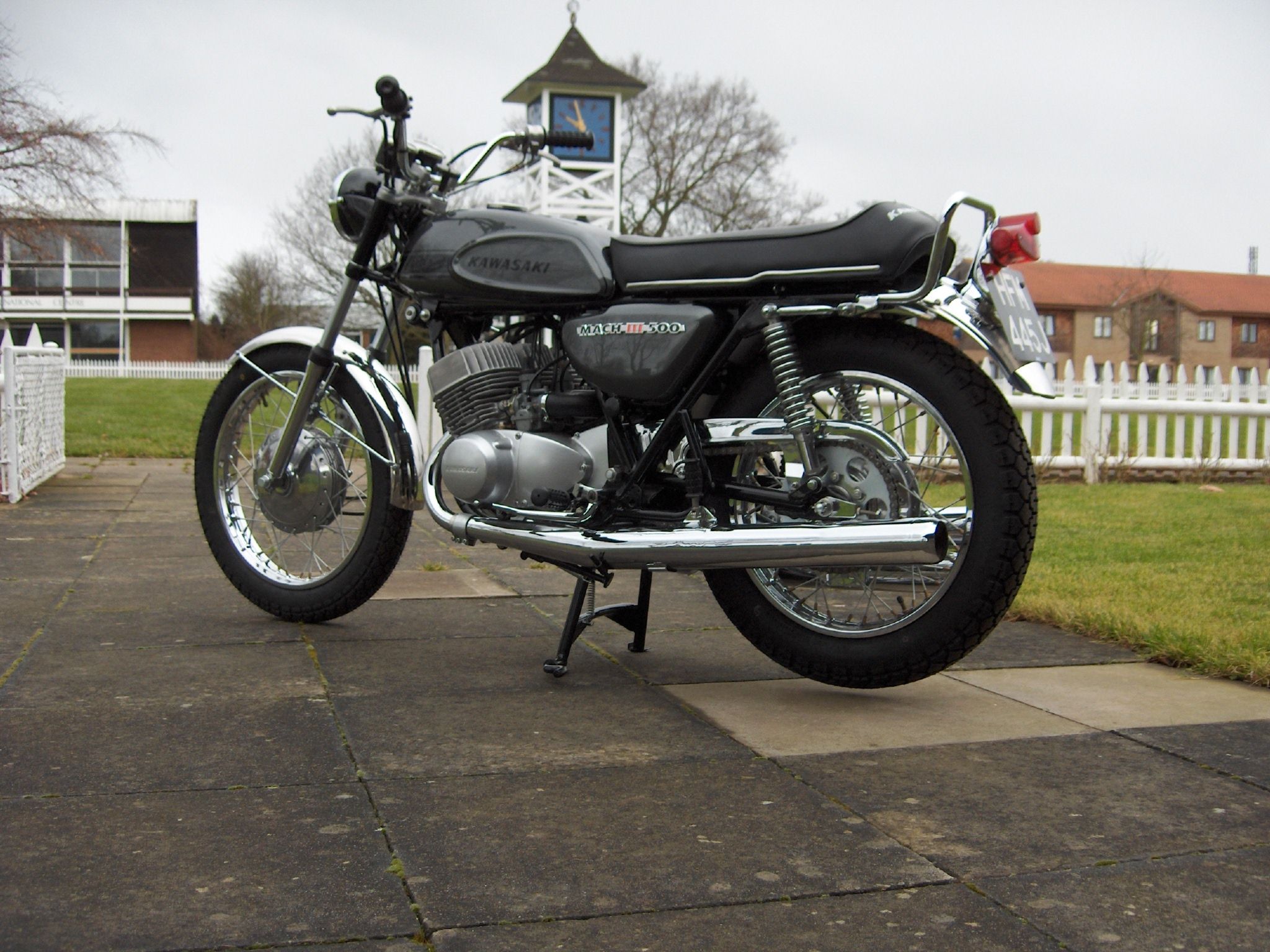 Bonhams Cars : 1970 Kawasaki 500cc Mach III Frame no. HFM 445J Engine no. KAE-31082