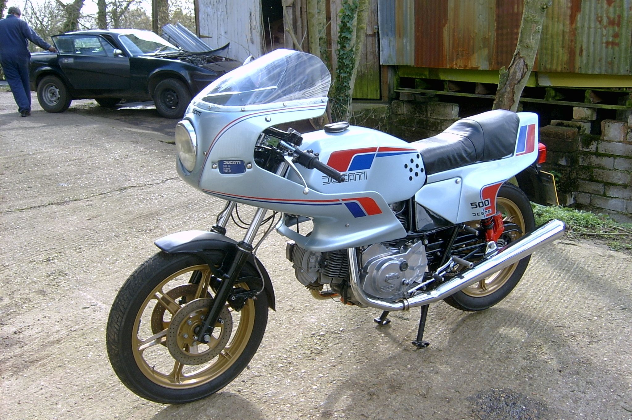 1982 Ducati 500cc Pantah SL Mk2 Registration no. AWL 49Y Frame no ...