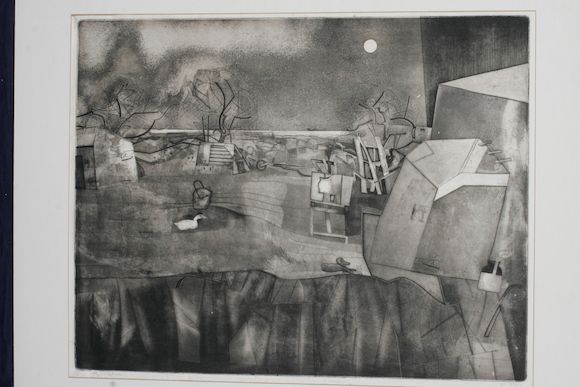 Bonhams : Bryan Ingham (1936-1997) British, 'Jollytown', signed with ...