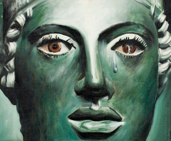 Bonhams : Xenos (b. 1939) The Charioteer 50 x 61 cm. (19 1/2 x 24 in.)