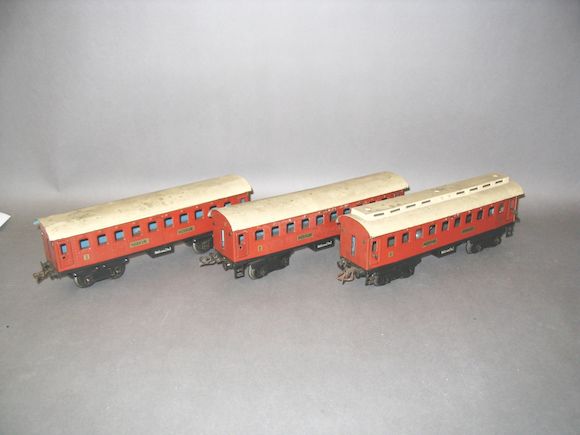 Bonhams : Three Merkur passenger coaches, German 1930's 3