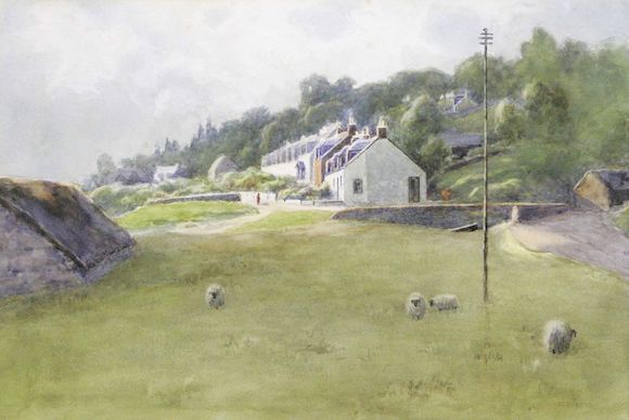 Bonhams : Donald Paton (1866-1949) Corrie, Arran