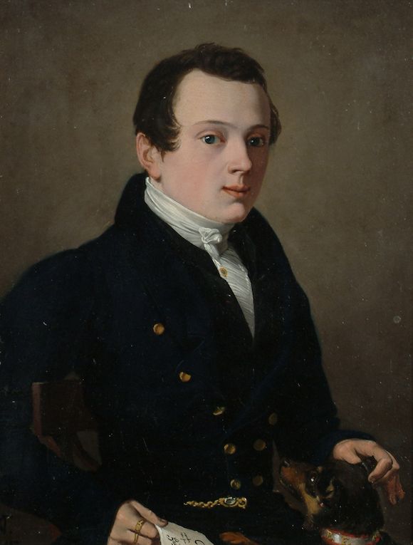 Bonhams : Continental School, Early 19th Century Portrait of a ...