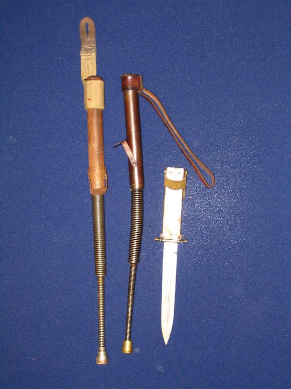 Bonhams : A First World War issue spring baton cosh