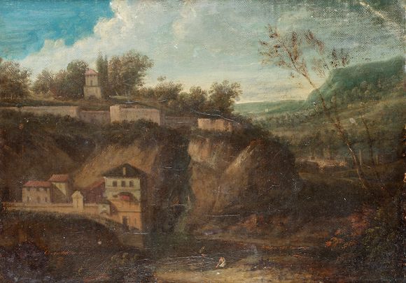 Bonhams : Follower of Gaspard Dughet, called Gaspard Poussin (Rome 1615 ...