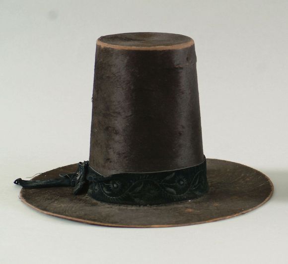 Bonhams : A traditional Welsh tall hat