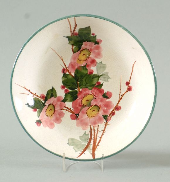 Bonhams : A Llanelly Pottery shallow bowl