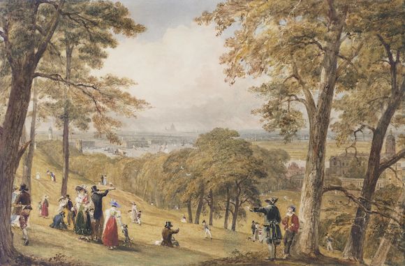 Bonhams : William Havell, O.W.S. (British, 1782-1857) London from ...